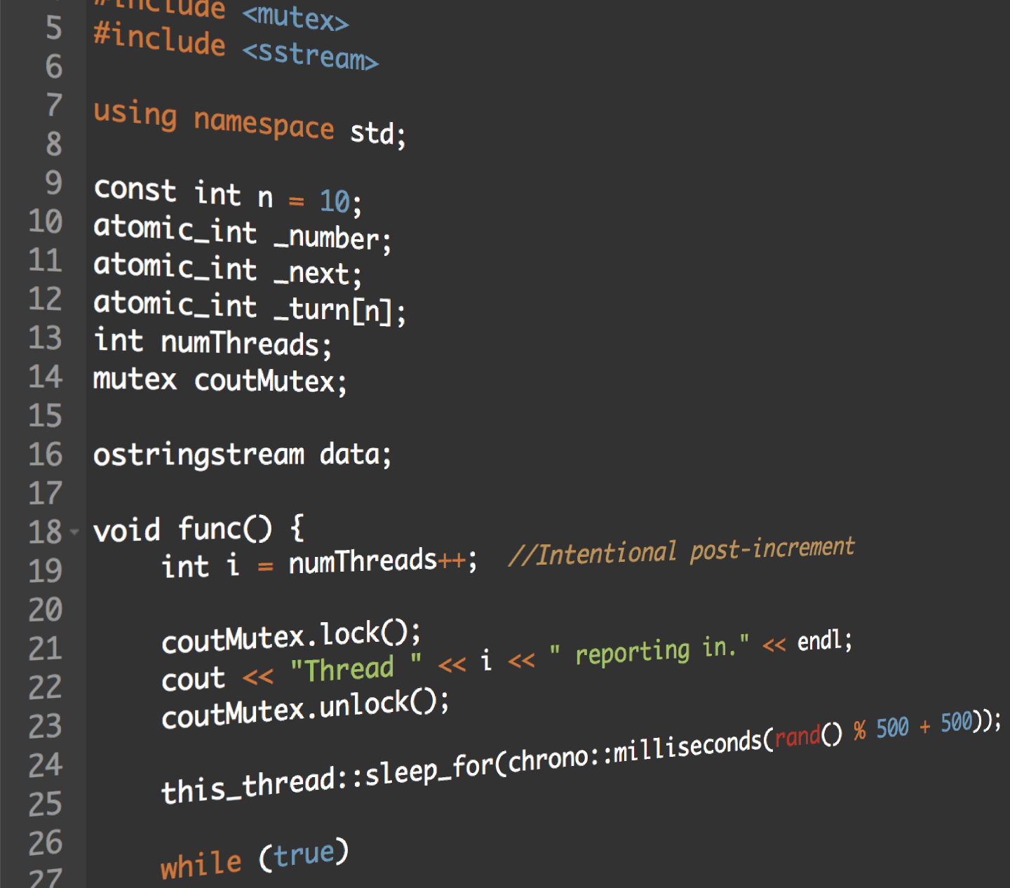 C++ Ticket Algorithm – Alexander Meuer